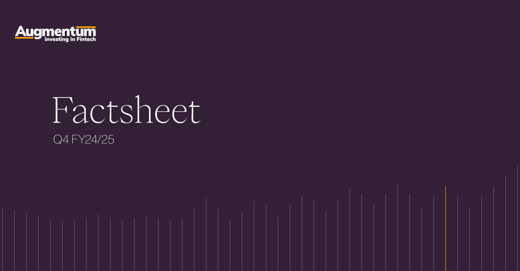 Augmentum Fintech plc Factsheet Q4 FY24/25 – Augmentum